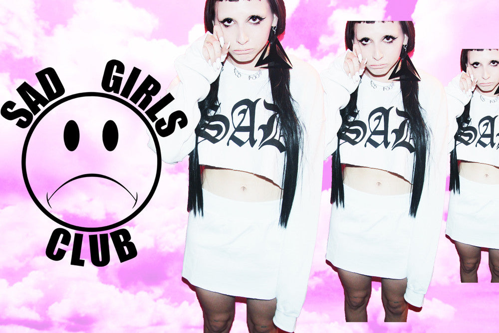 NEW SAD GIRLS CLUB #FFFFFF – nikkilipstick